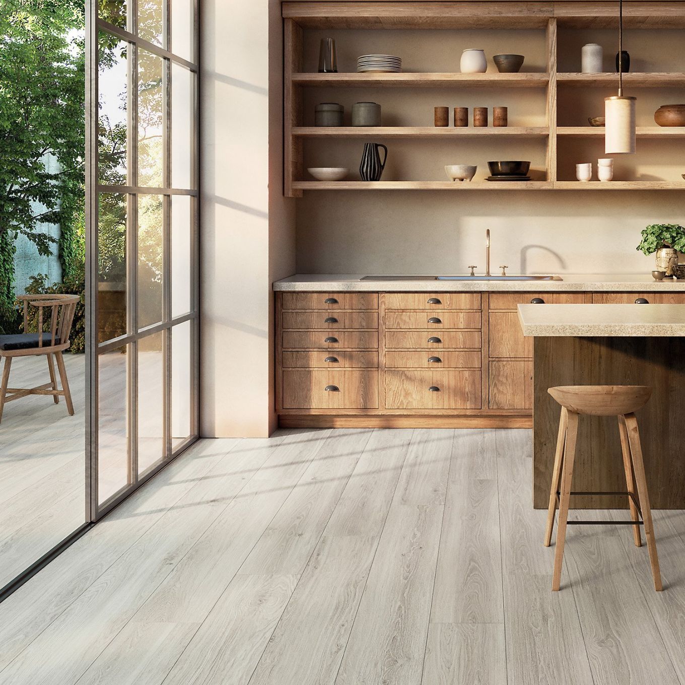 Towerhouse Ash Matt Porcelain Wood Tile 1510x240mm – Elegant Haven ...