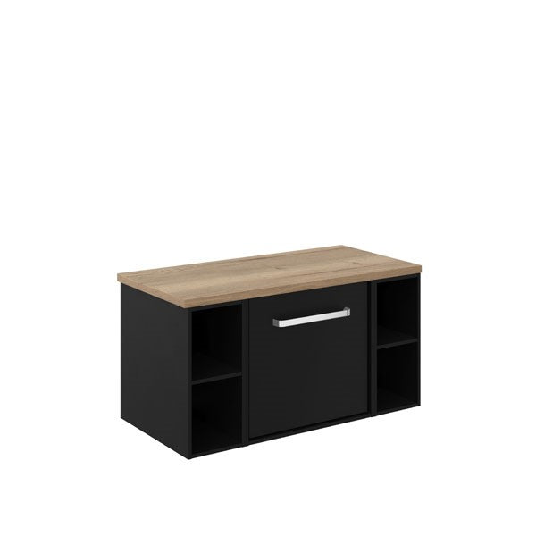 Infinity 900 Unit with Windsor Oak Worktop – Elegant Haven- Bathroom Store
