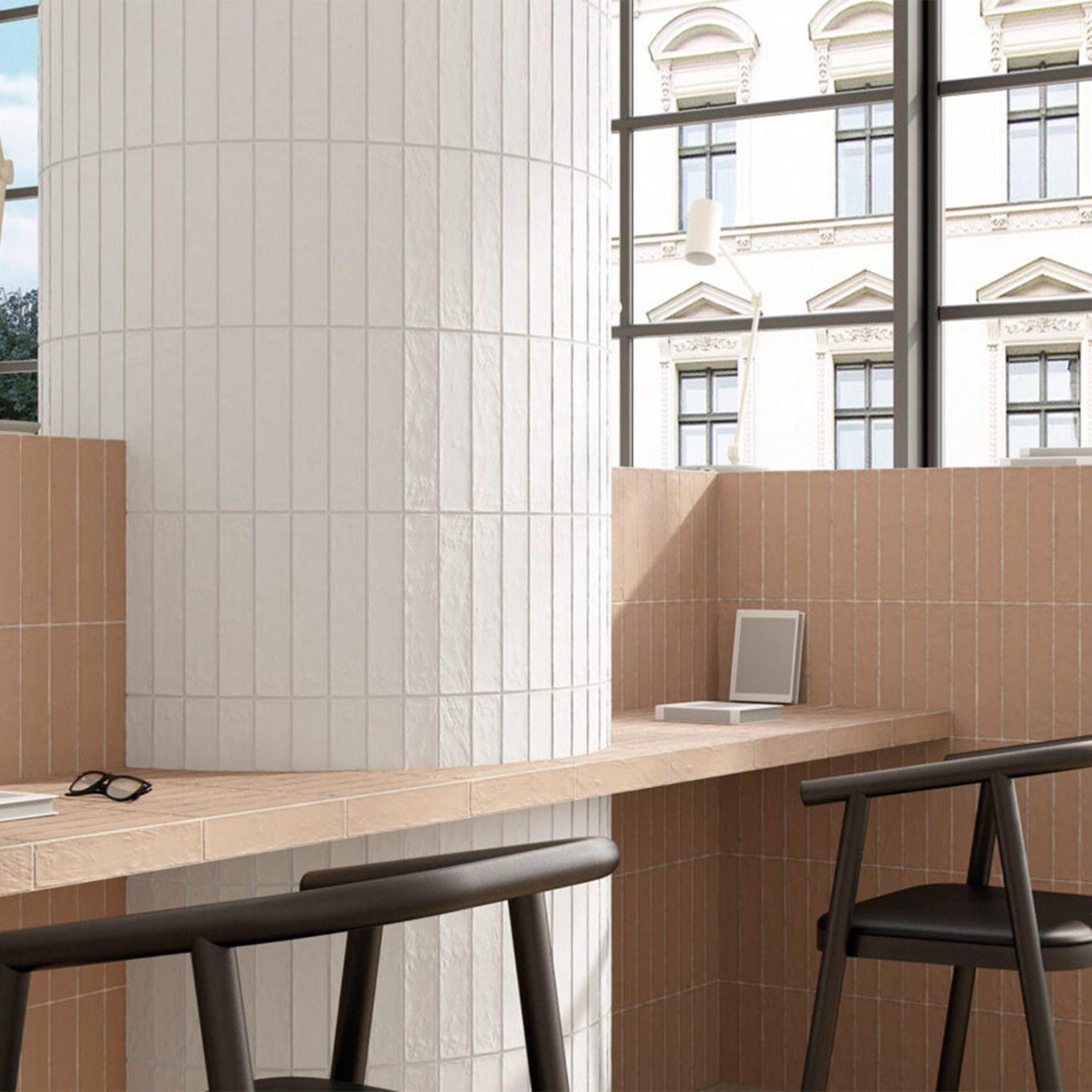 Aurora Natural Matt Porcelain Tile 250x50mm – Elegant Haven- Bathroom Store